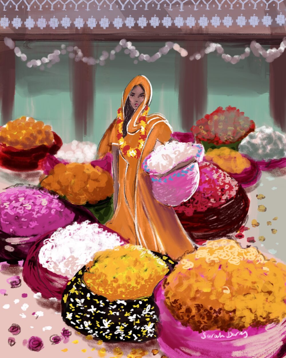 Travel Illustration Around the World | Sarah Darby Illustration ...